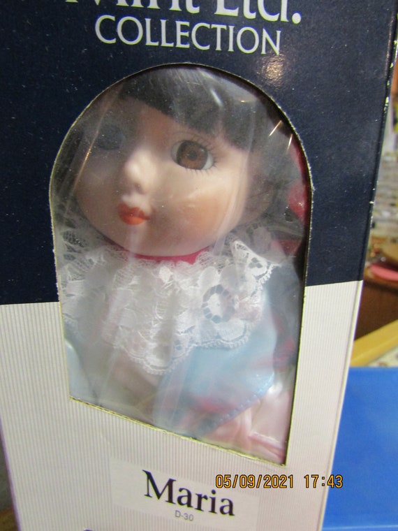 Vintage Maria Doll Hand Painted Porcelain Doll Never Out of | Etsy