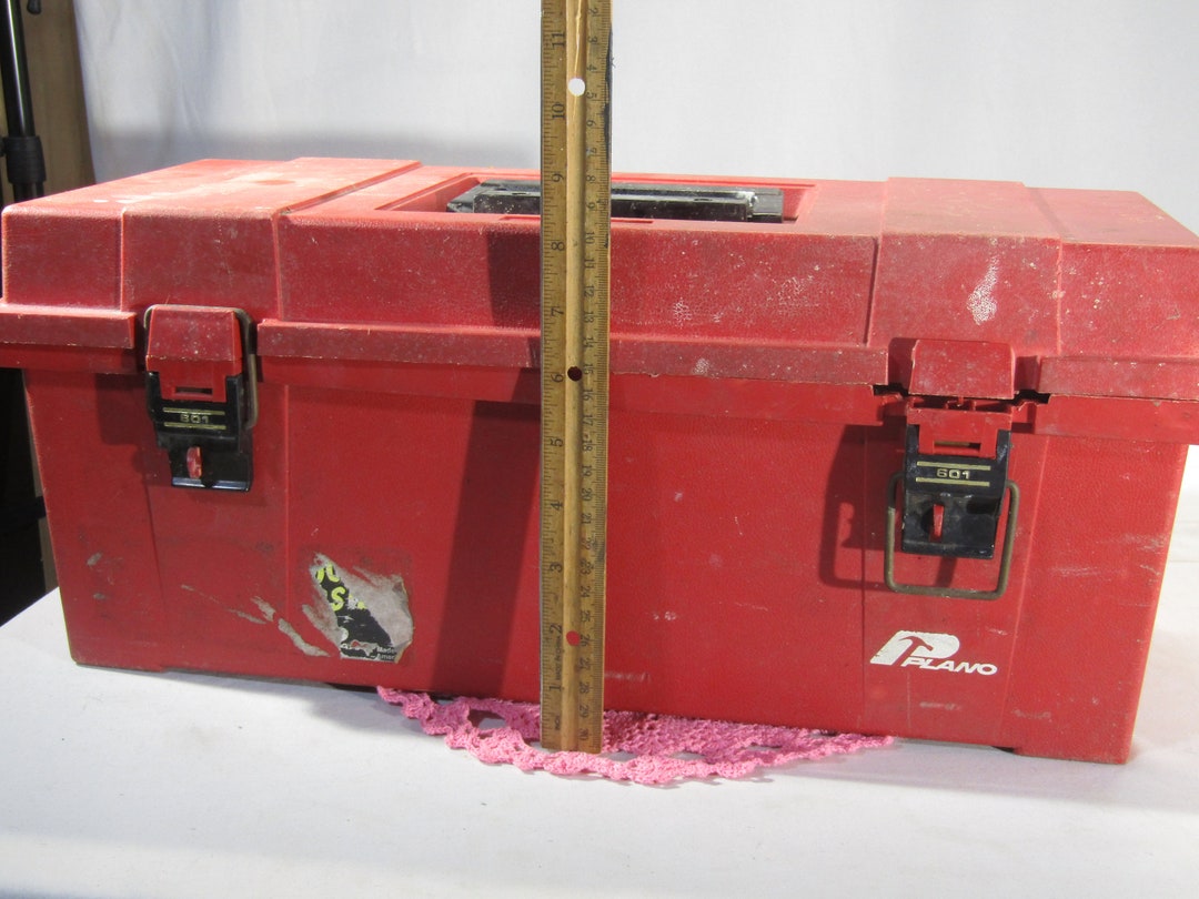 Vintage Plastic Tool Box - Etsy