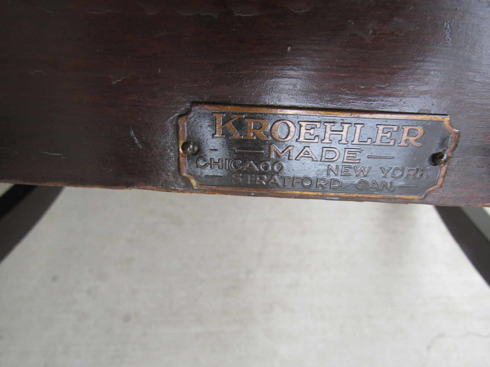 Vintage Farmhouse Rocking Chair/kroehler Rocker - Etsy