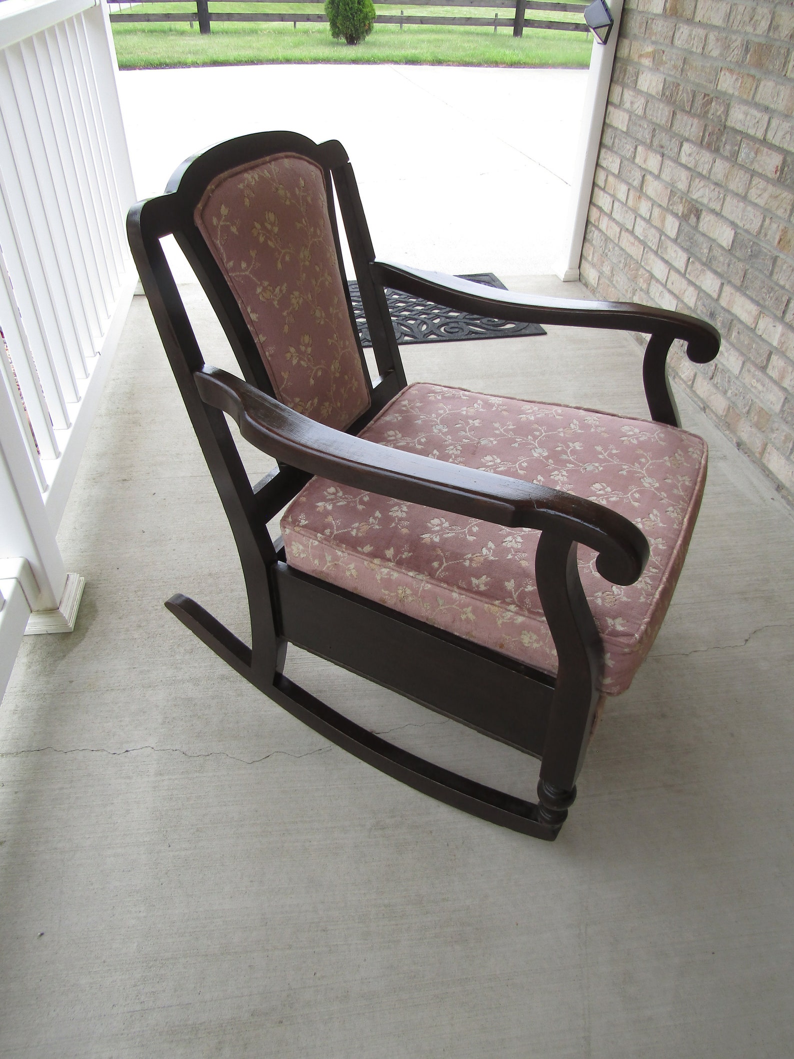 Vintage Farmhouse Rocking Chair/kroehler Rocker - Etsy
