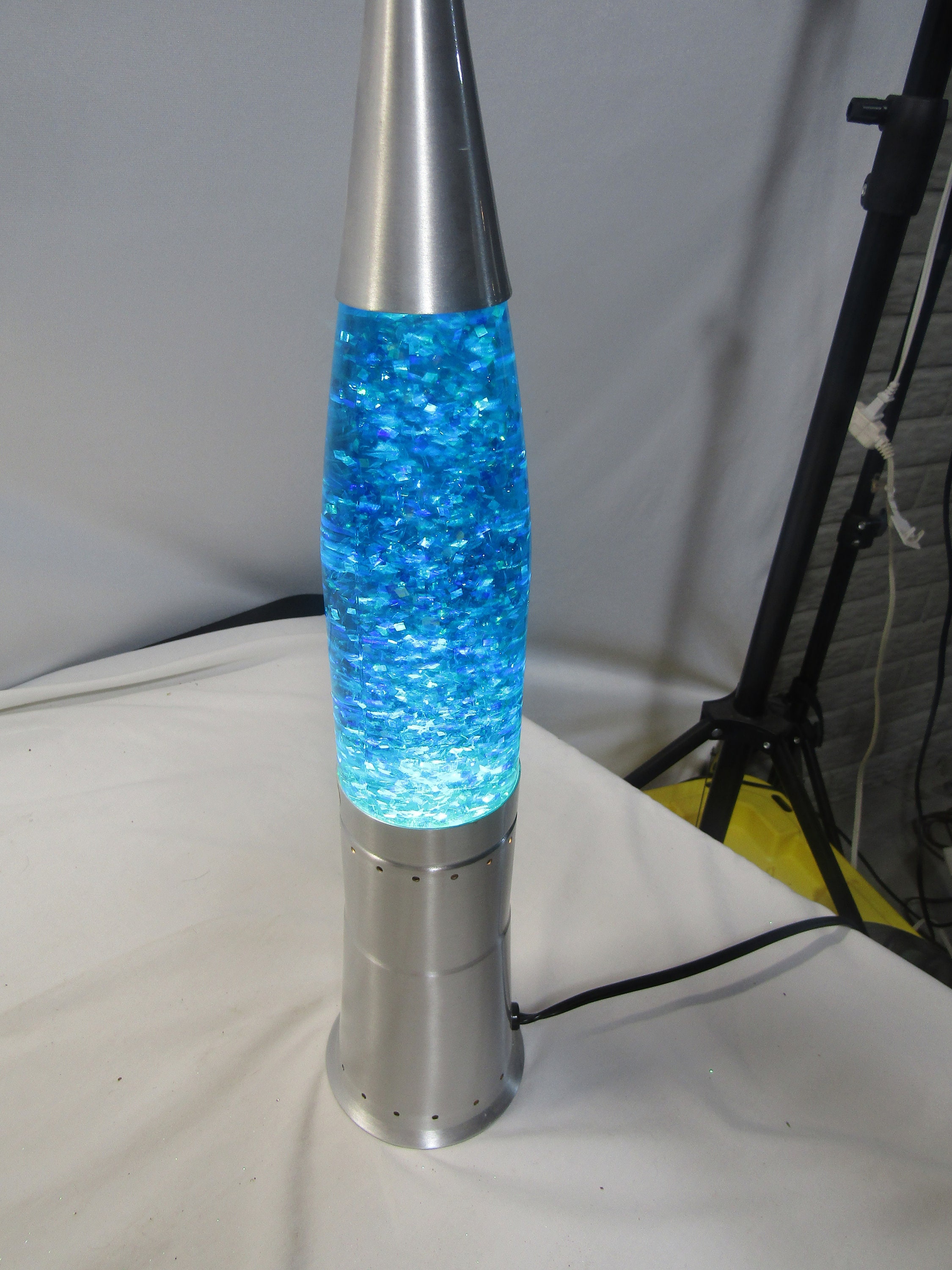 Vintage Tall Blue Lava Lamp - Etsy