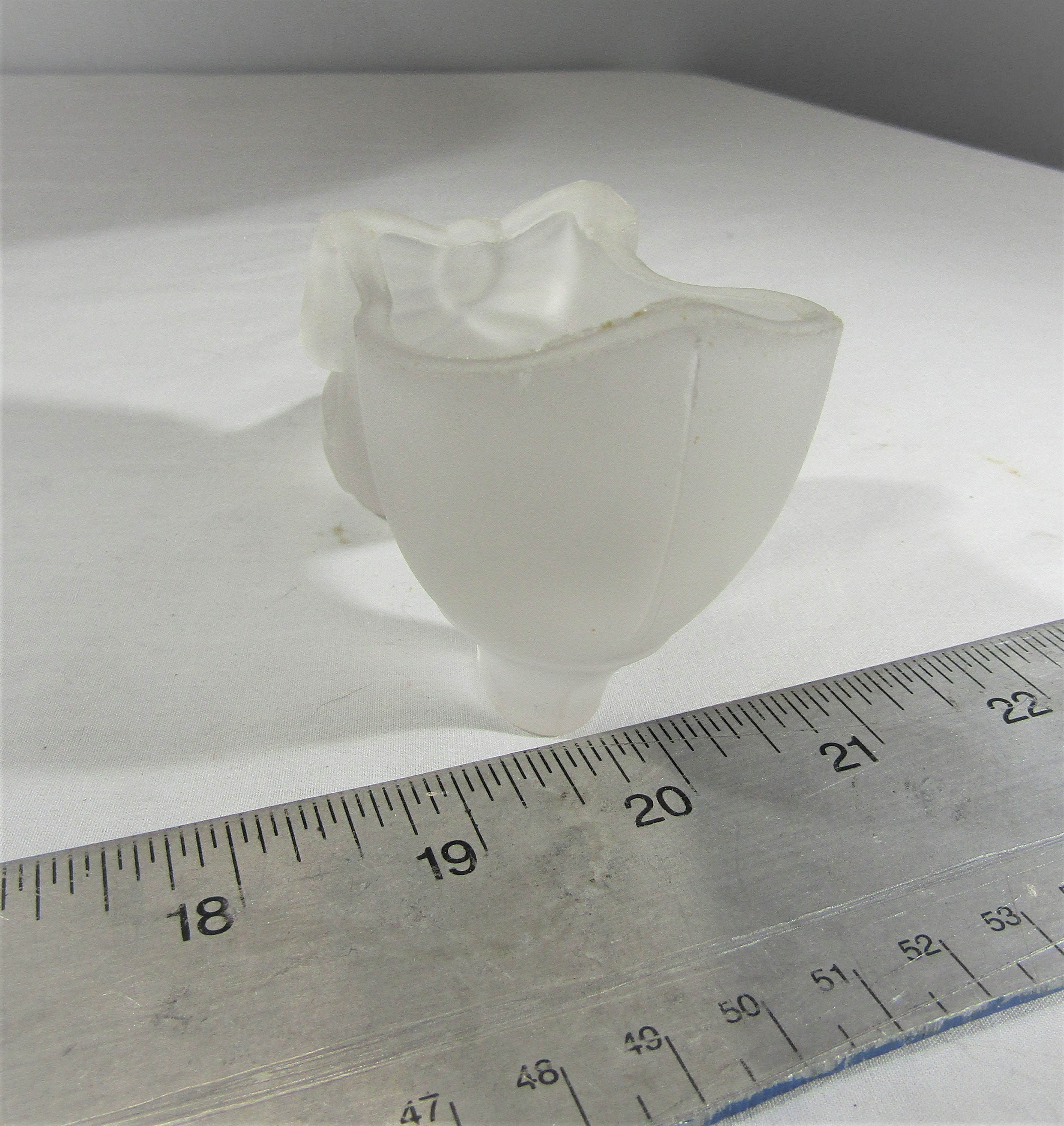 Vintage Fenton Frosted Shoe/ Old Design - Etsy