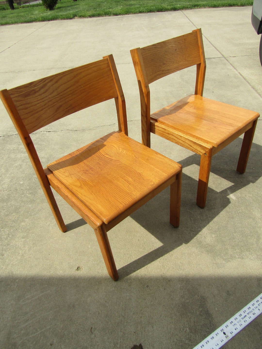 Vintage Buckstaff Chairs All Wood Chairs - Etsy