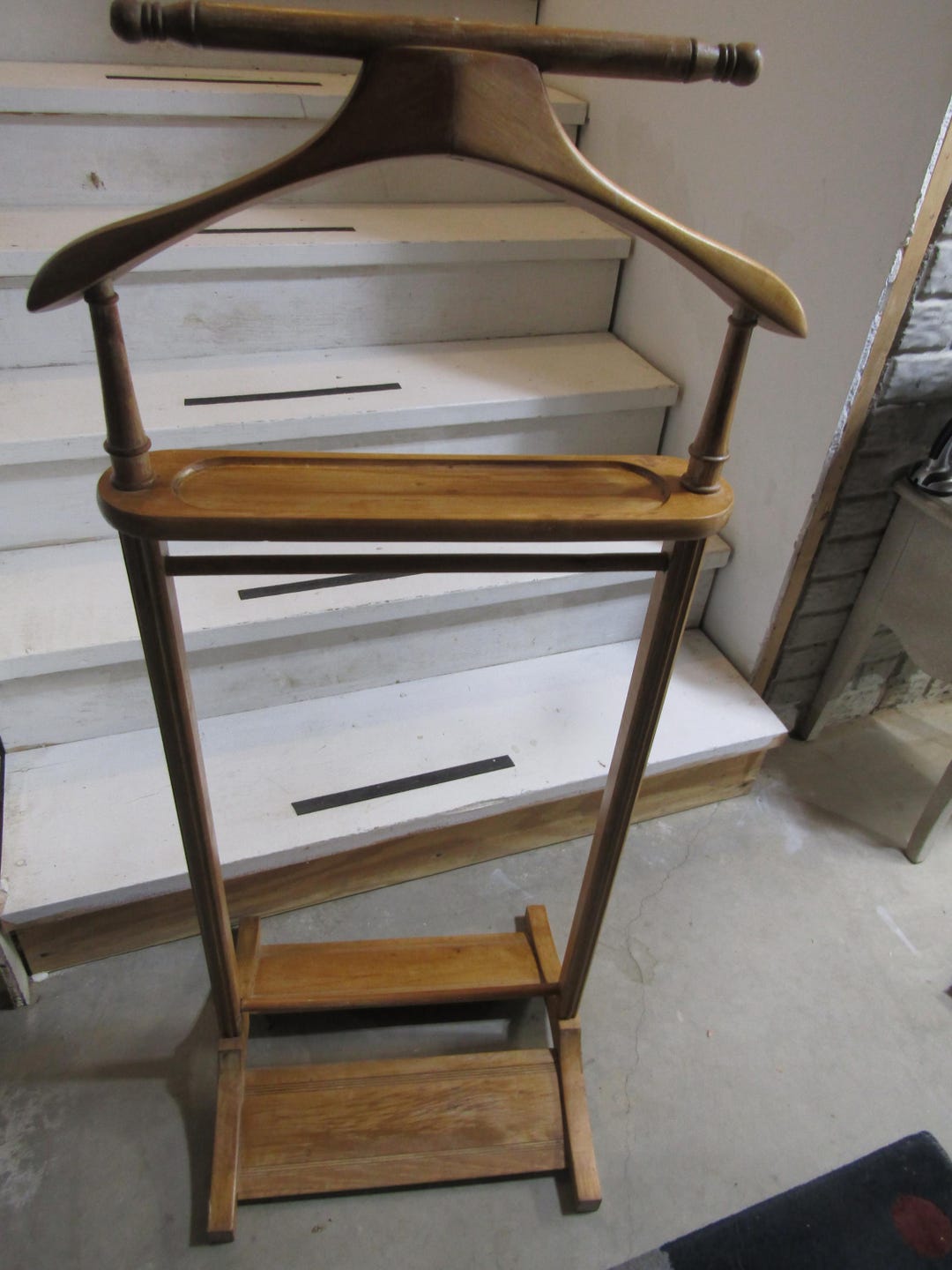 Vintage Gent's Coat Rack/ Suit Rack - Etsy