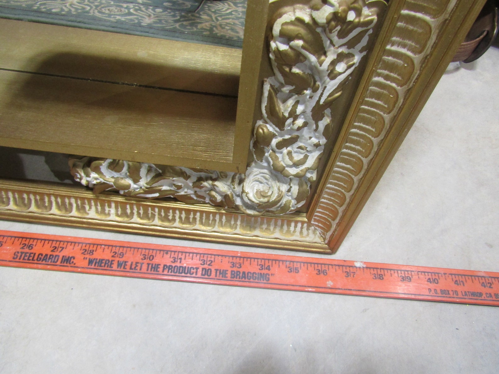 Vintage Mid-century Vintage Shadow Box With Mirror - Etsy