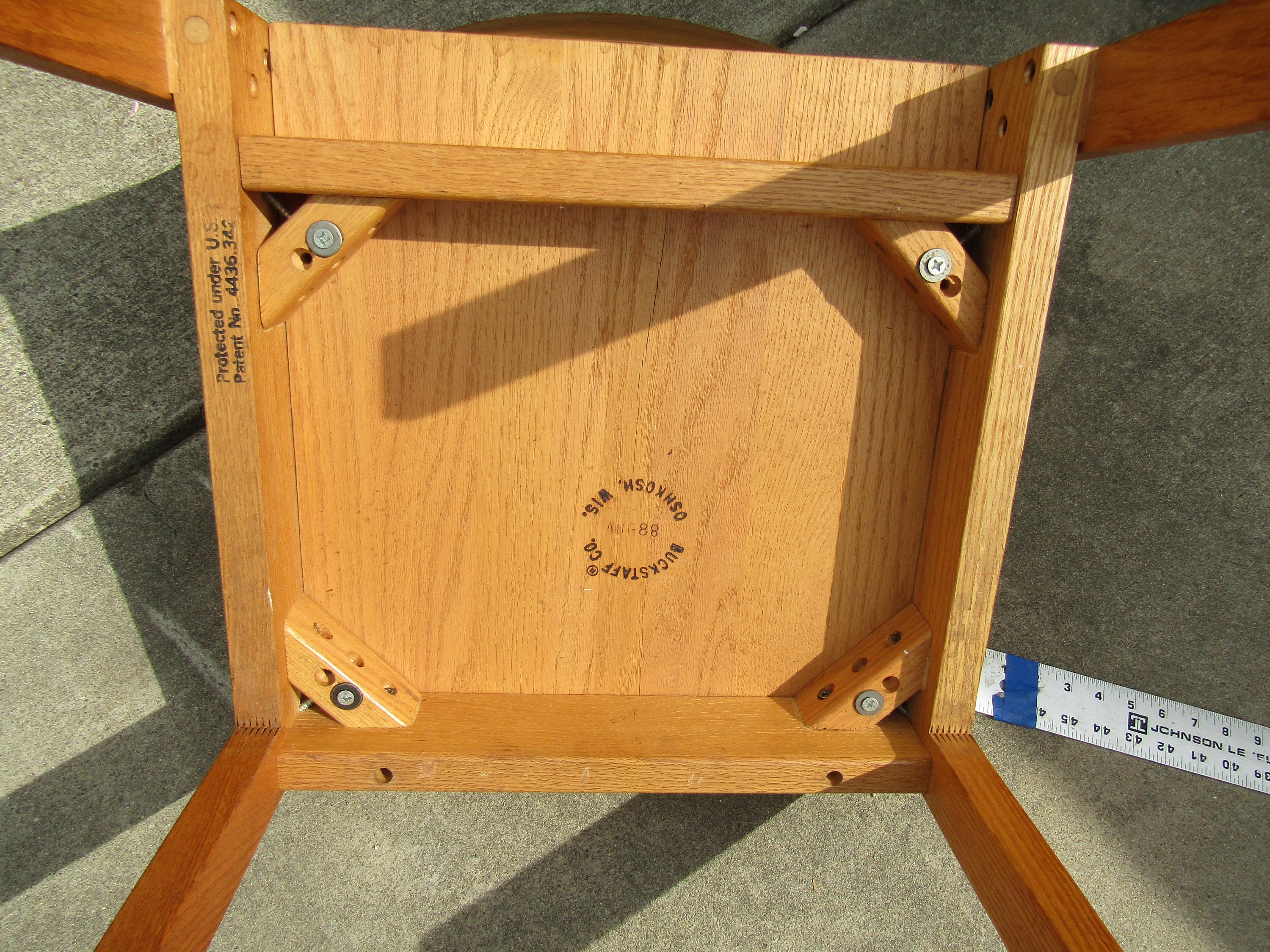 Vintage Buckstaff Chairs All Wood Chairs - Etsy