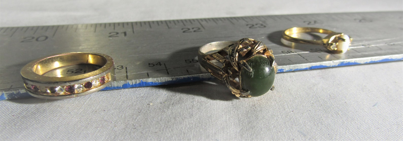 3 Vintage Costume Rings | Etsy