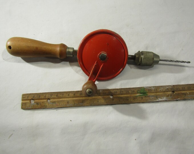 Vintage Hand Drill - Etsy