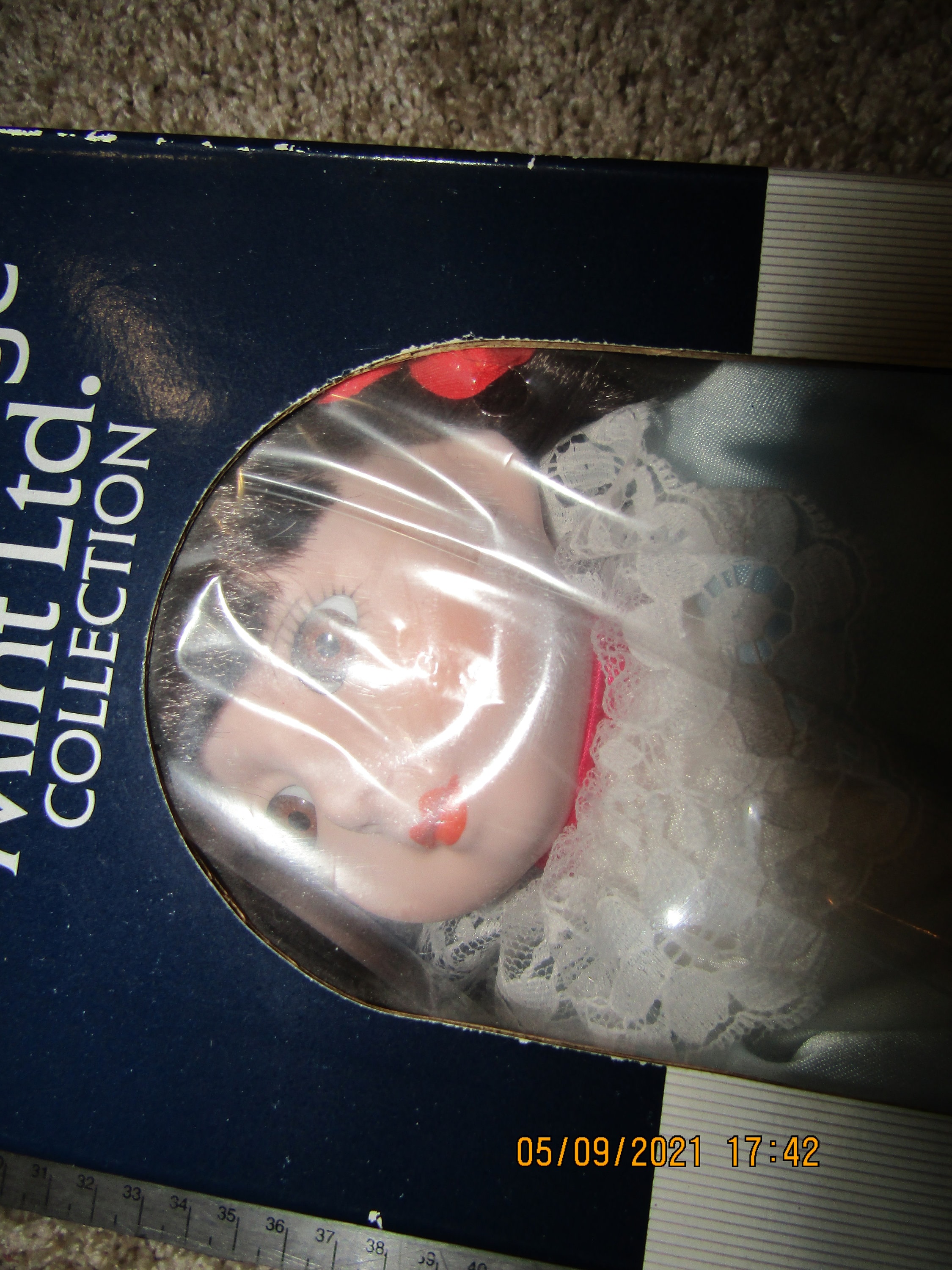 Vintage Maria Doll Hand Painted Porcelain Doll Never Out of - Etsy