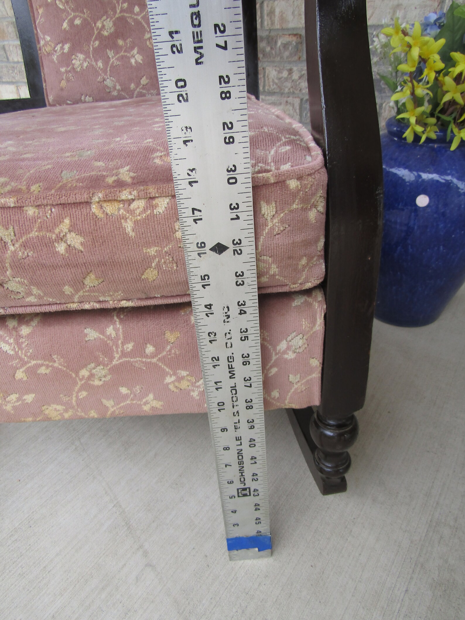 Vintage Farmhouse Rocking Chair/kroehler Rocker - Etsy