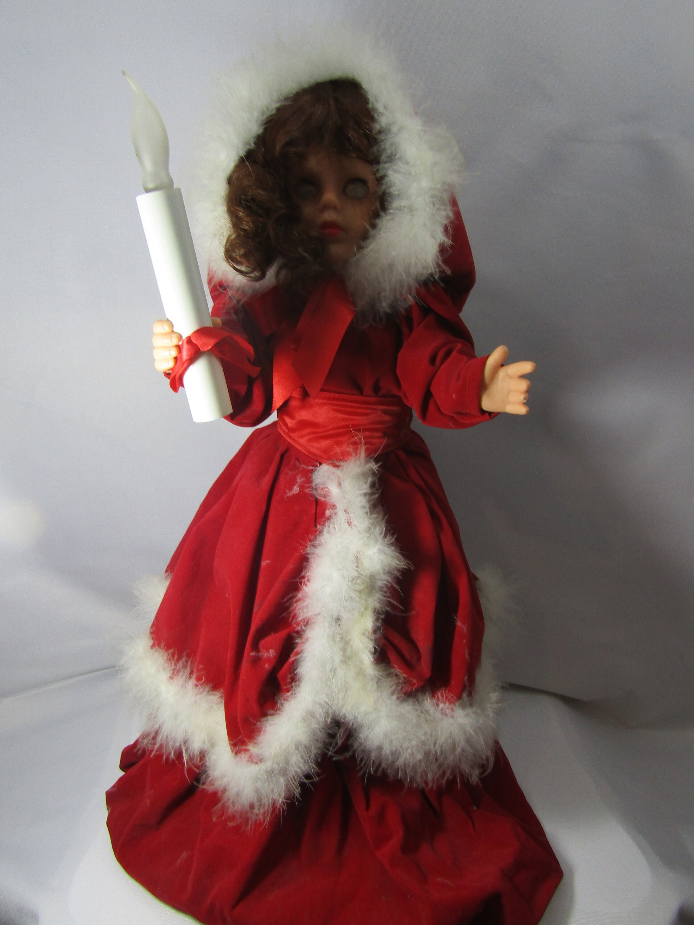Vintage Electrical Ms Santa Claus, Light up Santa - Etsy