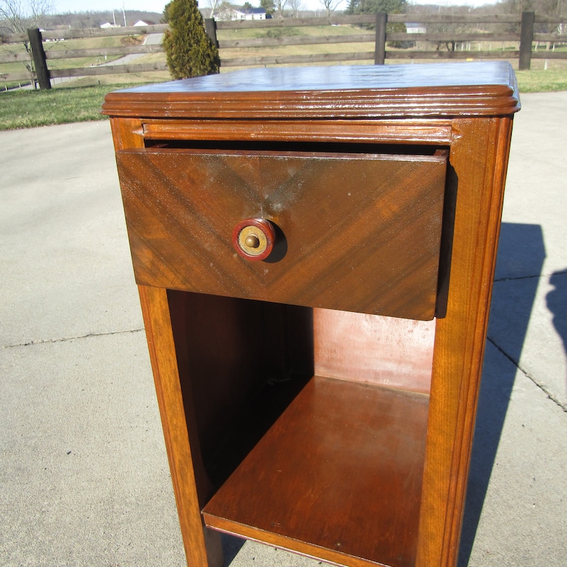 Mcm End Table Drawer - Etsy
