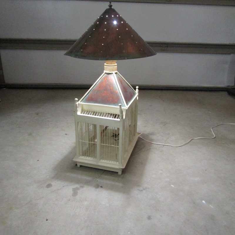 Bird Cage Lamp - Etsy