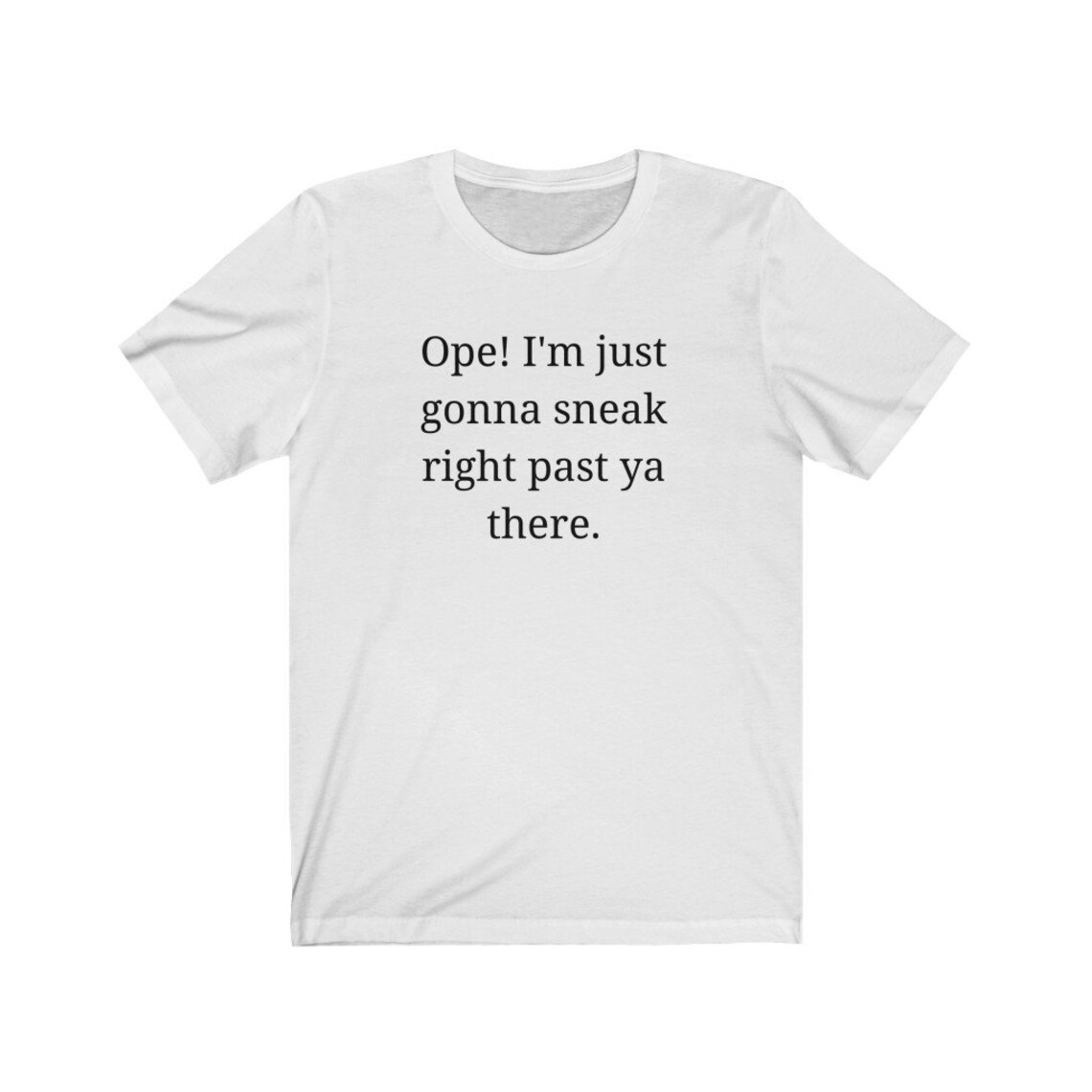 Ope I'm just gonna sneak right past ya there. - Etsy France