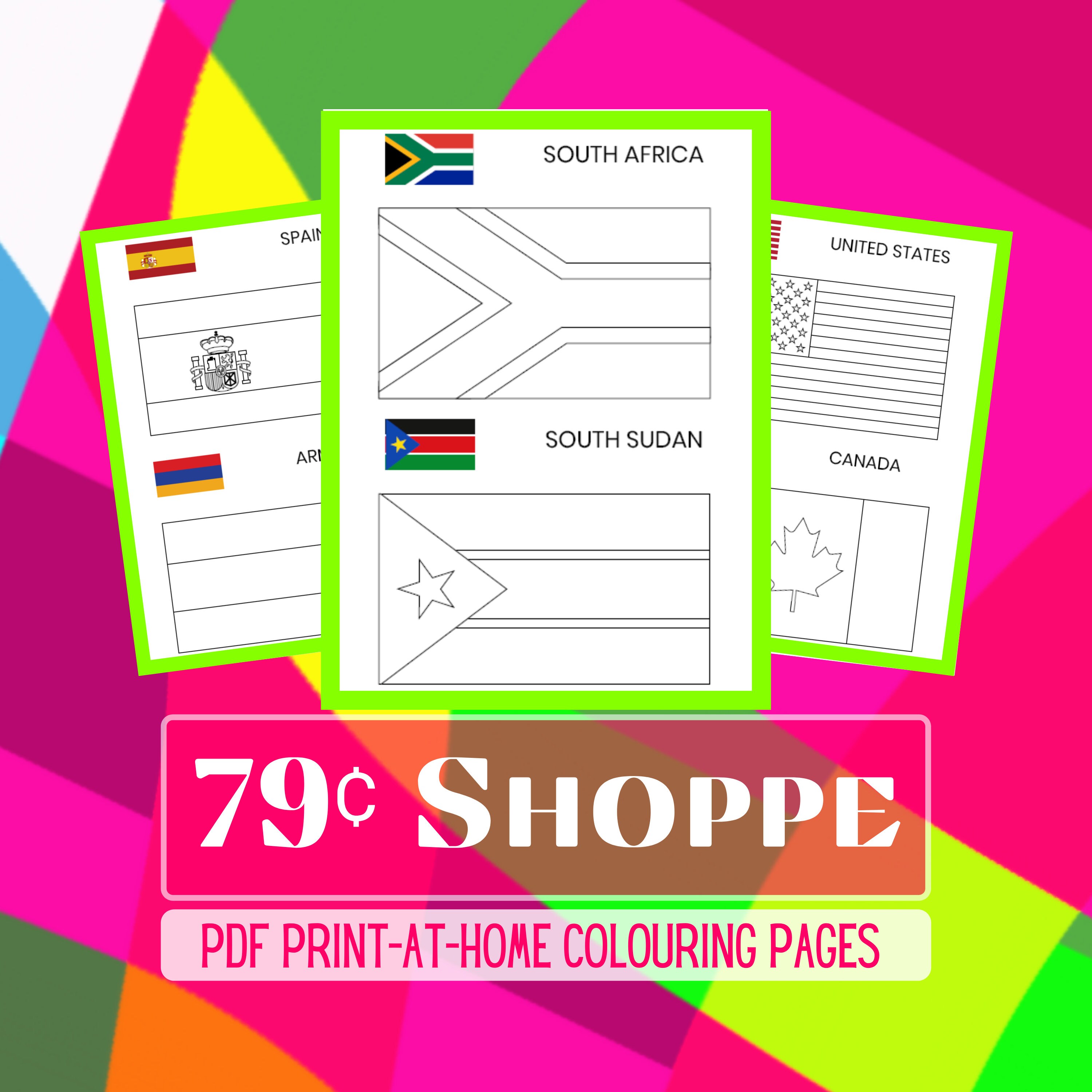 99ps. World Flags 197 Countries | Etsy