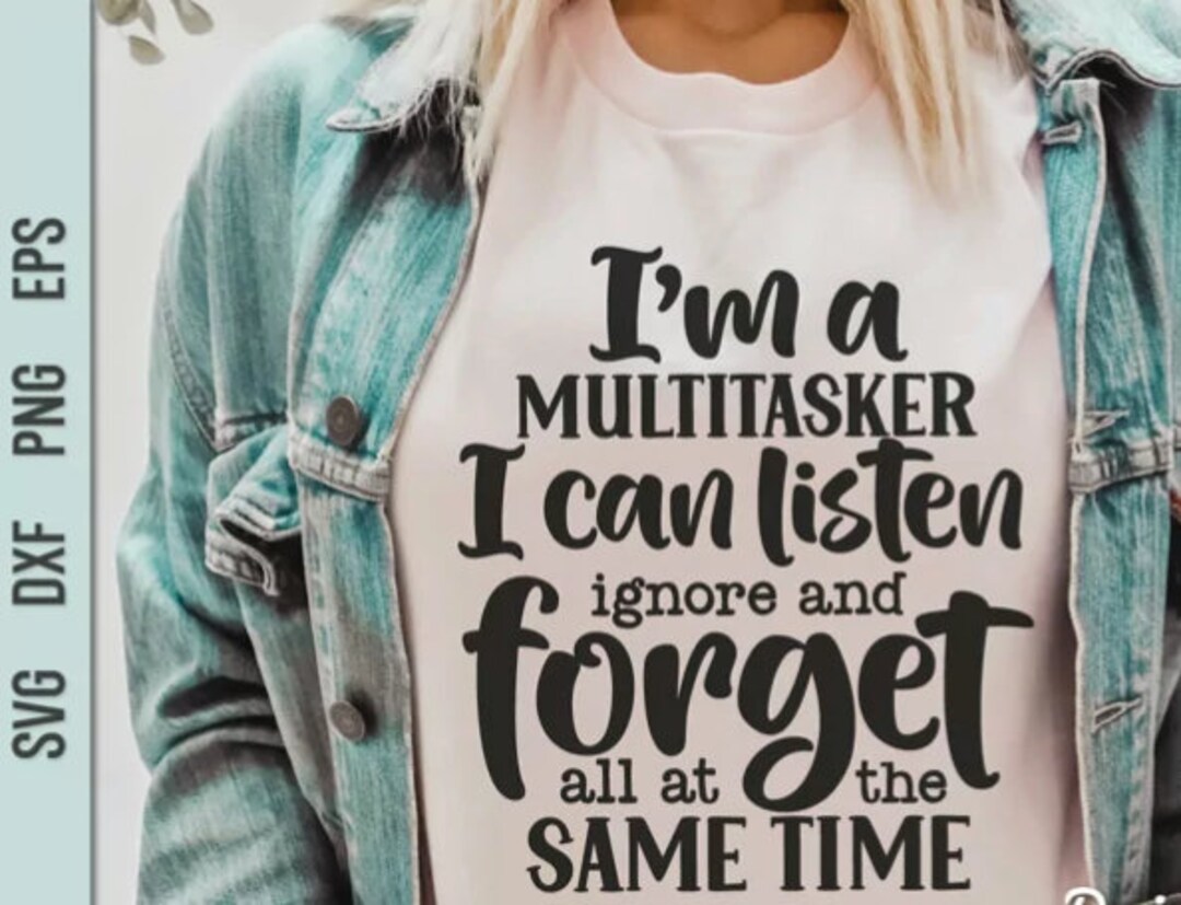 Multitasker SVG - Etsy
