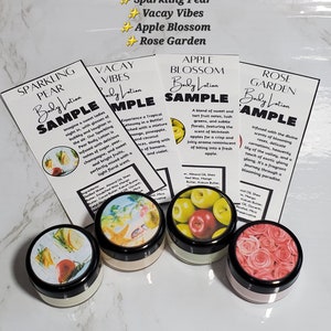 Sample Lotion Kit 16 Assorted Mini Travel Size Lotions - Etsy