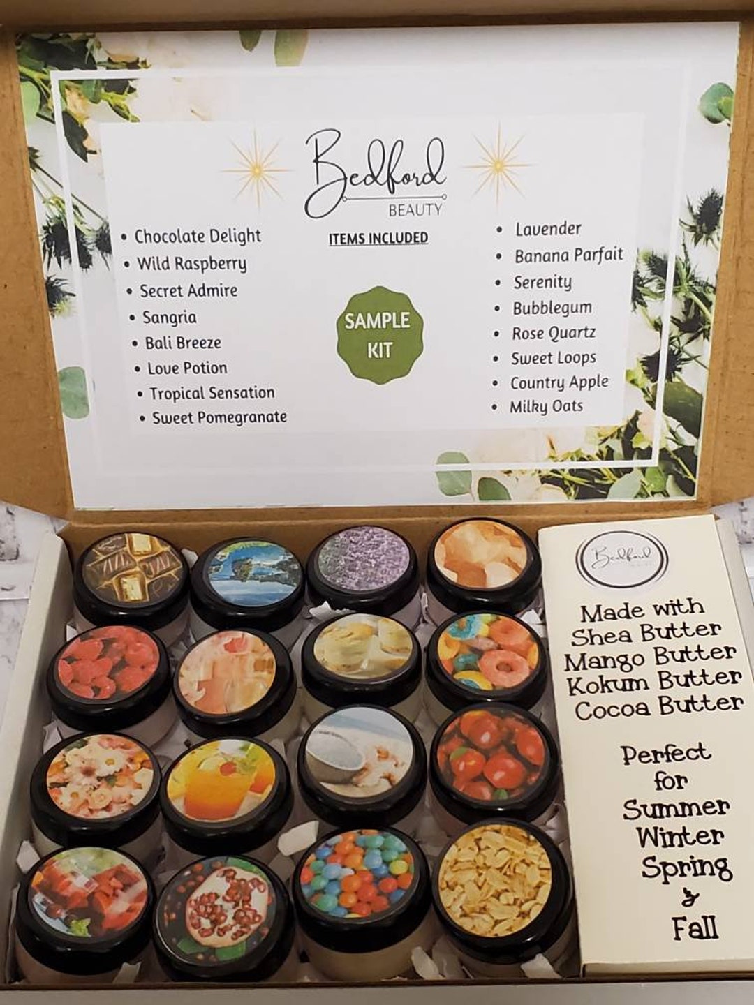 Sample Lotion Kit 16 Assorted Mini Travel Size Lotions - Etsy