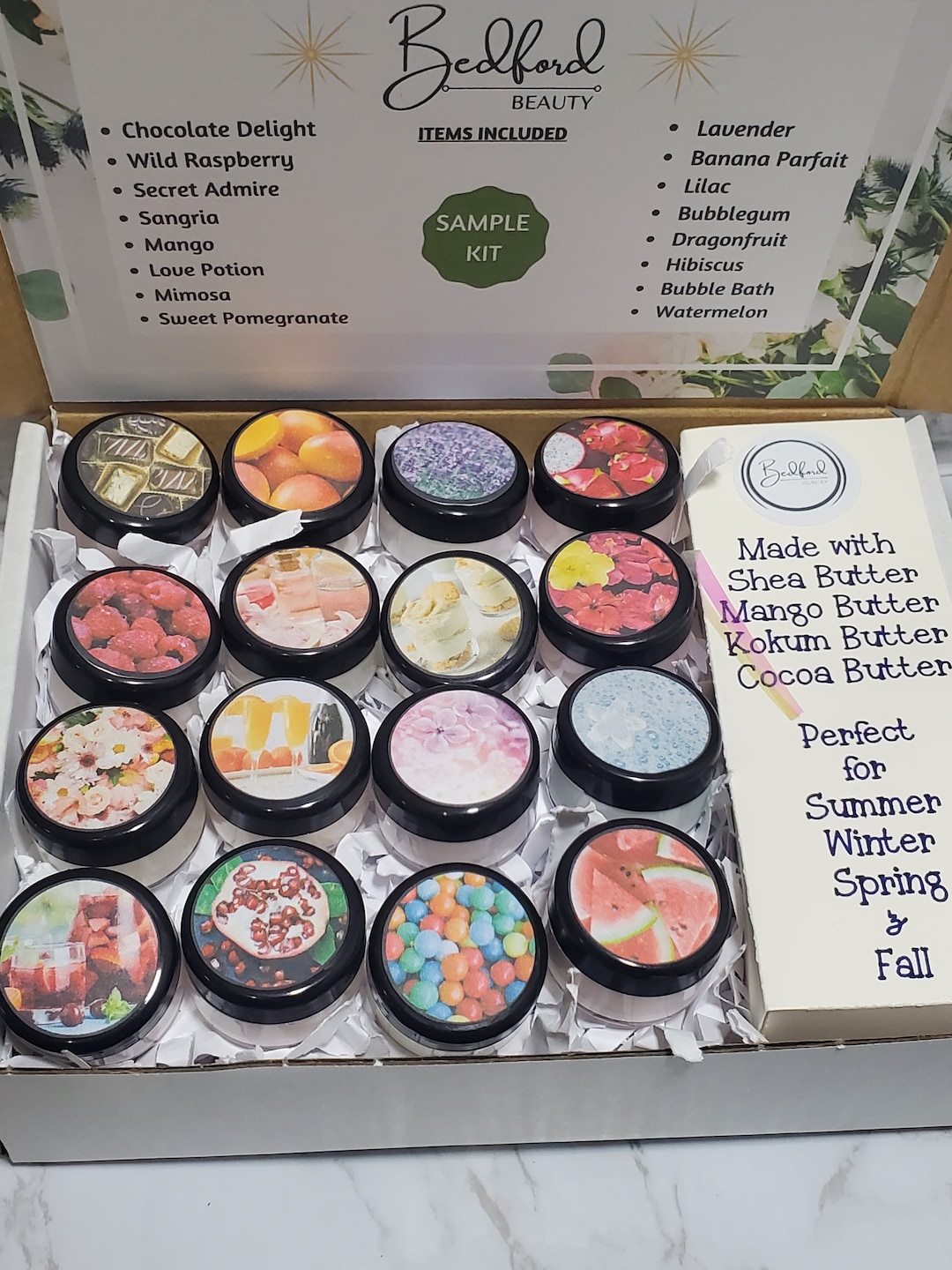 Sample Lotion Kit 16 Assorted Mini Travel Size Lotions - Etsy