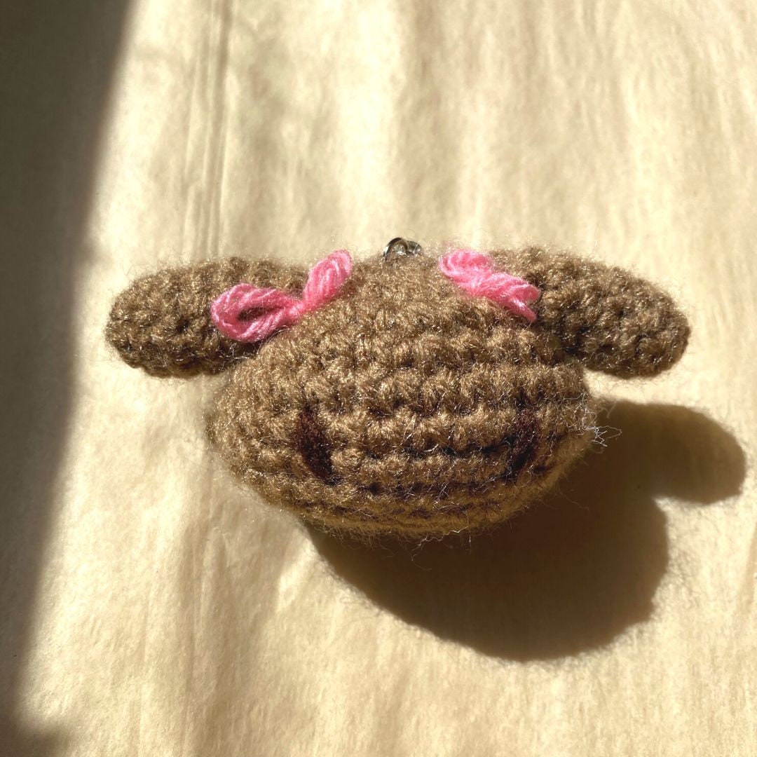 Crocheted Mocha Sanrio Keychain/bag Charm - Etsy