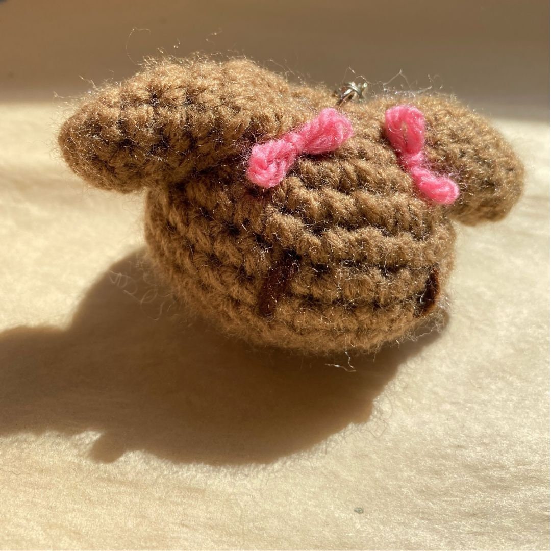 Crocheted Mocha Sanrio Keychain/bag Charm - Etsy