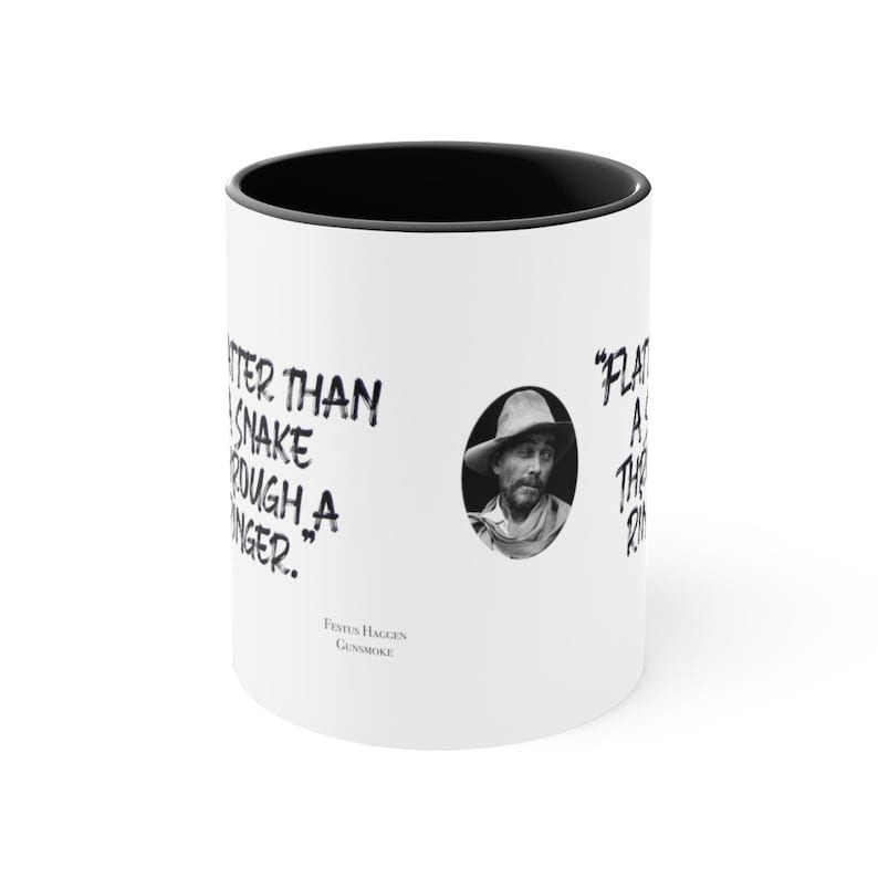 Gunsmoke Festus Haggen Accent Coffee Mug, 11oz/gunsmoke Festus Mug ...