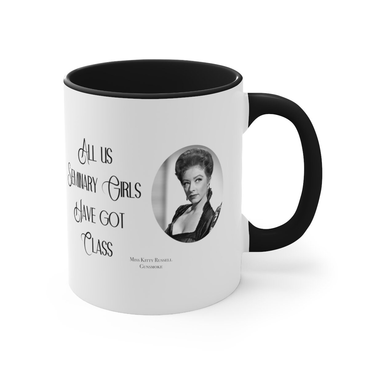 Gunsmoke Miss Kitty Accent Coffee Mug 11oz - Etsy
