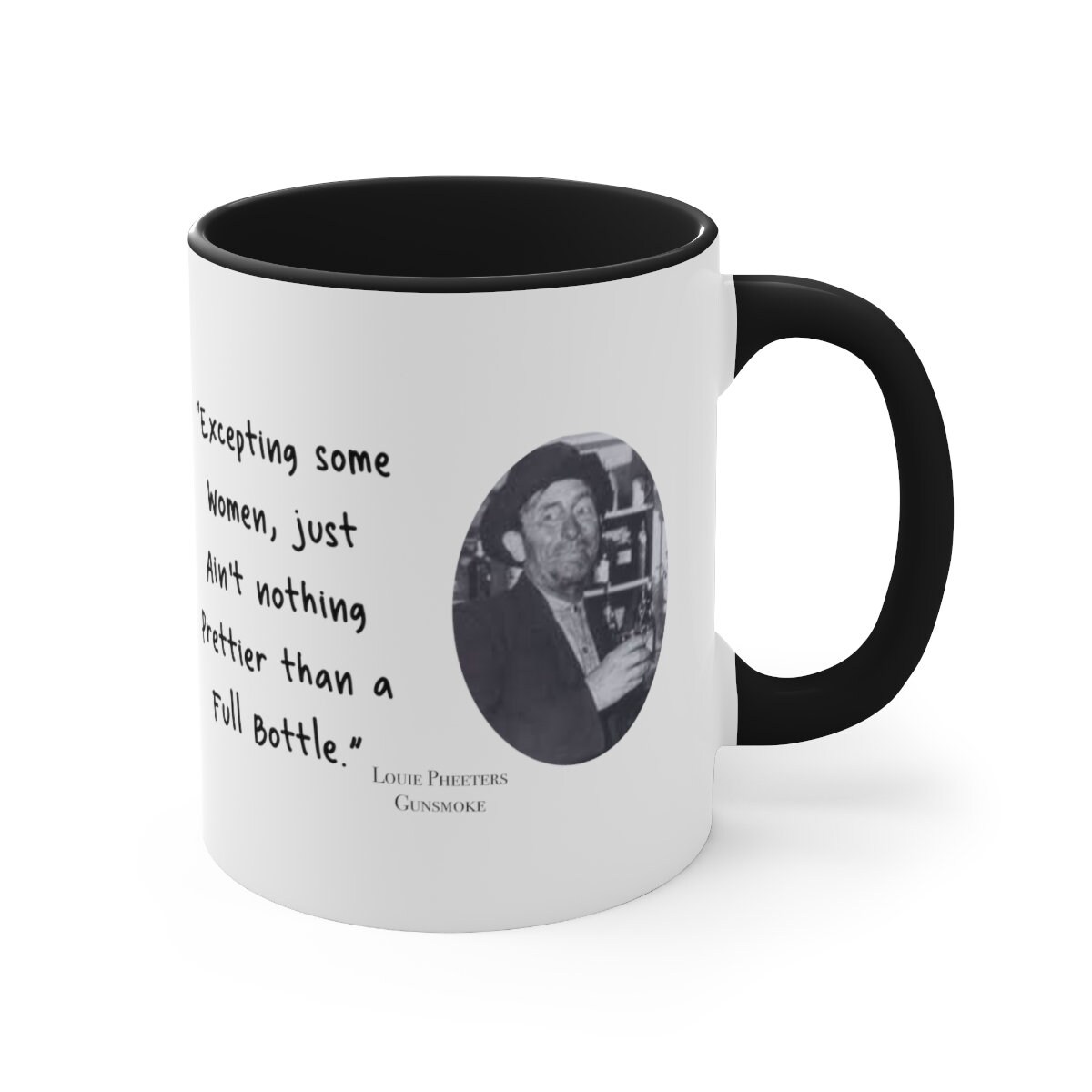 Gunsmoke Louie Accent Coffee Mug, 11oz/louie Feeders/dodge Drunk ...