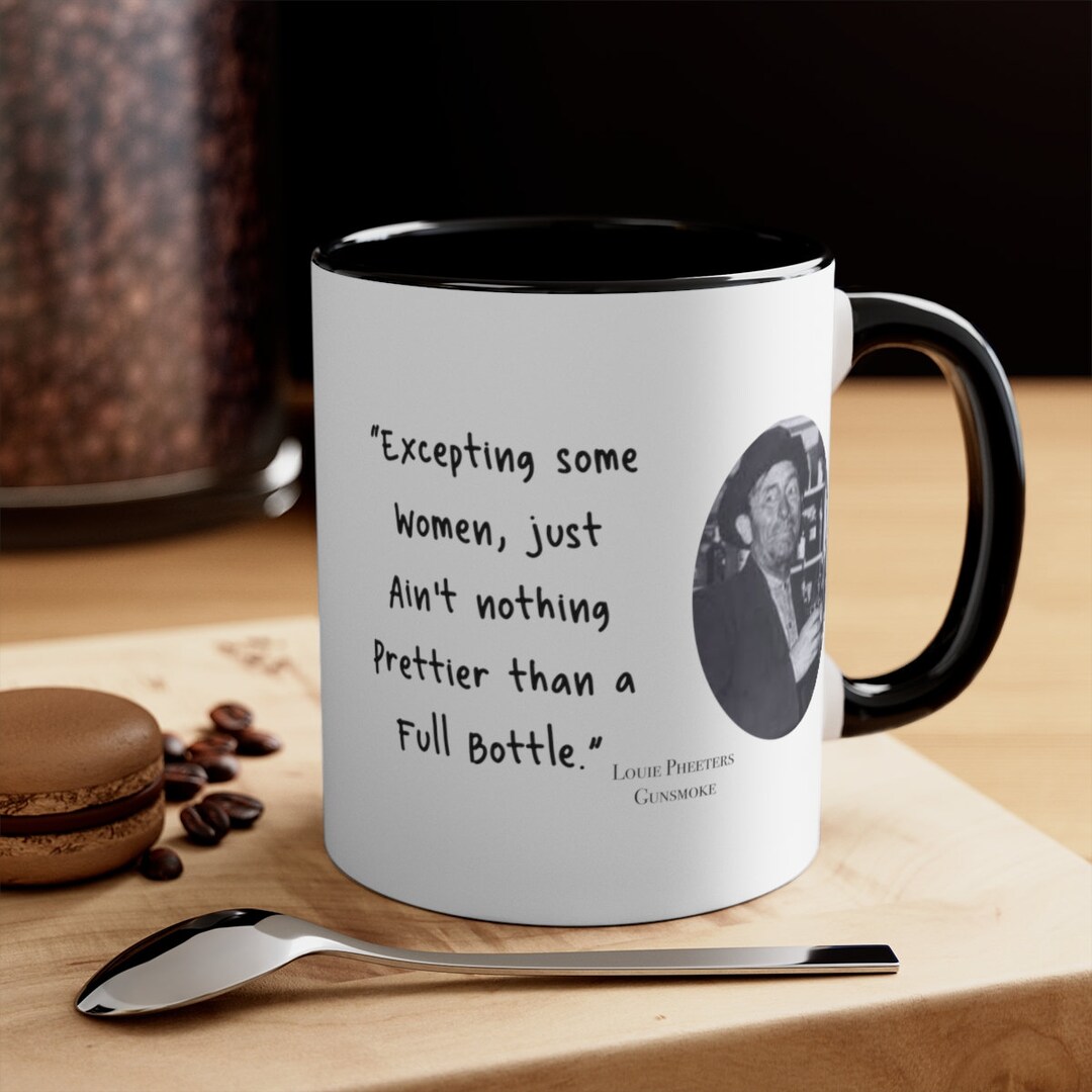 Gunsmoke Louie Accent Coffee Mug, 11oz/louie Feeders/dodge Drunk ...