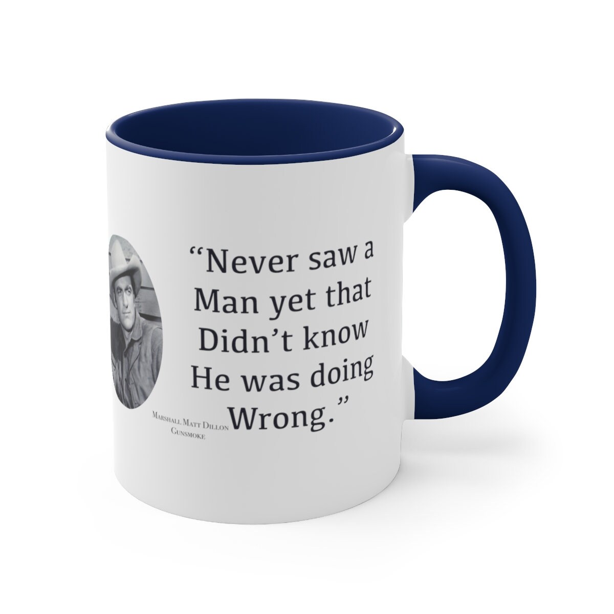 Gunsmoke Marshall Dillon Accent Coffee Mug, sold by CarBrown | SKU ...