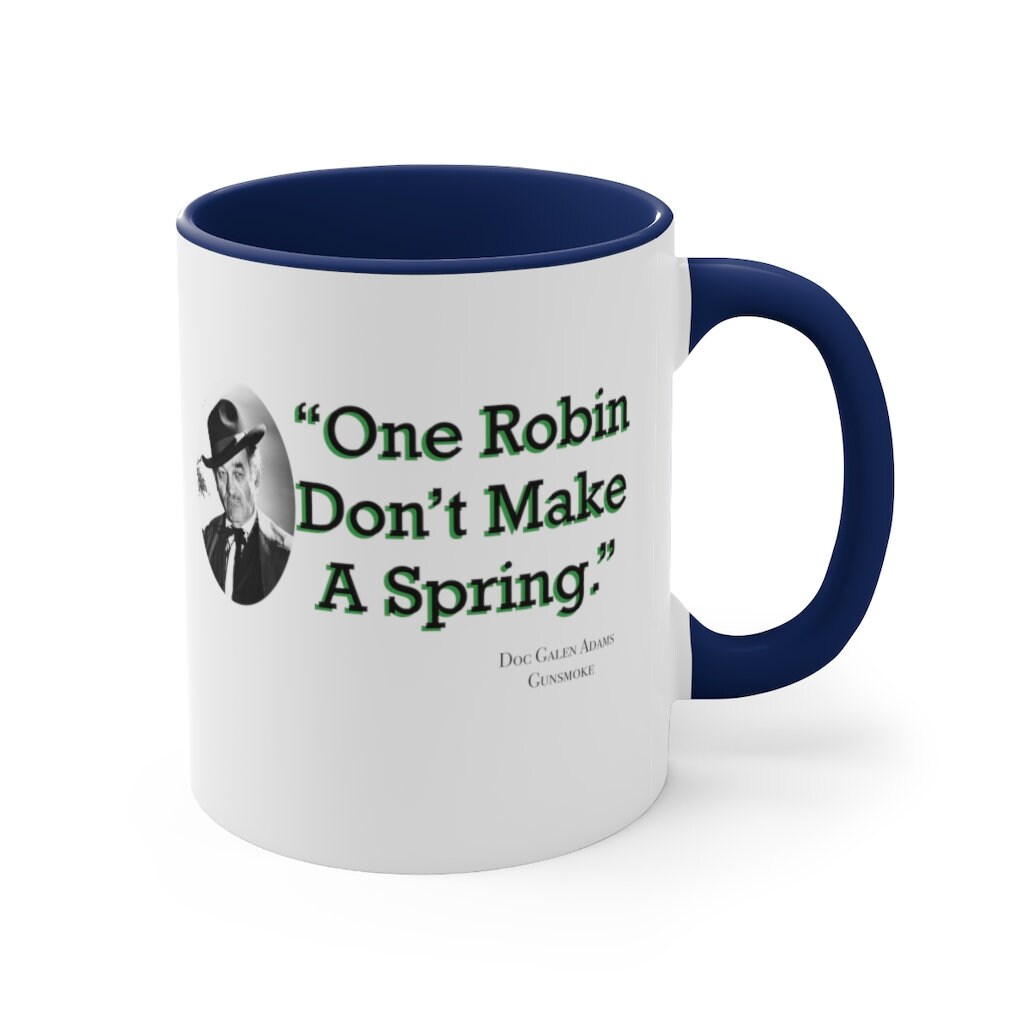 Gunsmoke Doc Adams Accent Coffee Mug, 11oz/doc Adams Cup/gunsmoke Doc ...