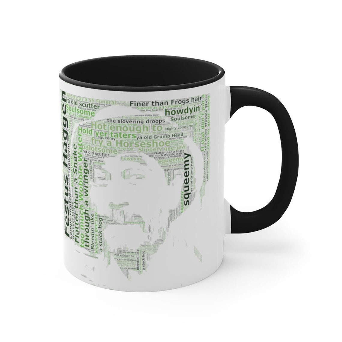 Gunsmoke Festus Haggen Quote Accent Coffee Mug, 11oz/festus Mug ...