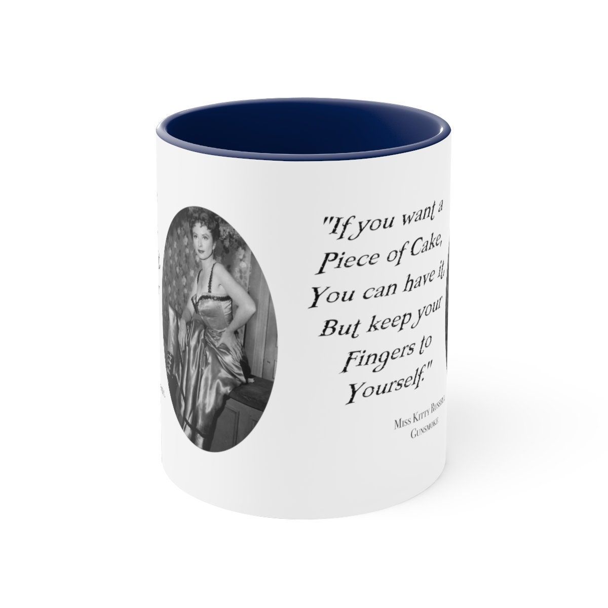 Gunsmoke Miss Kitty Accent Coffee Mug, 11oz/kitty Russell/amanda Blake ...