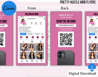 Instagram Profile Business Card Design, IG Profile Business Card ...