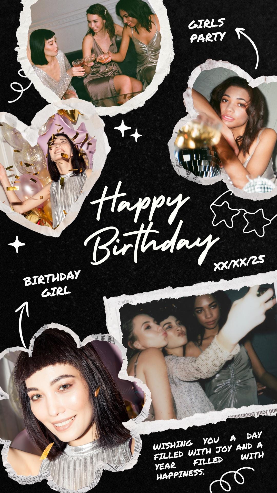 Birthday Shoutout Template for Instagram Story - Etsy