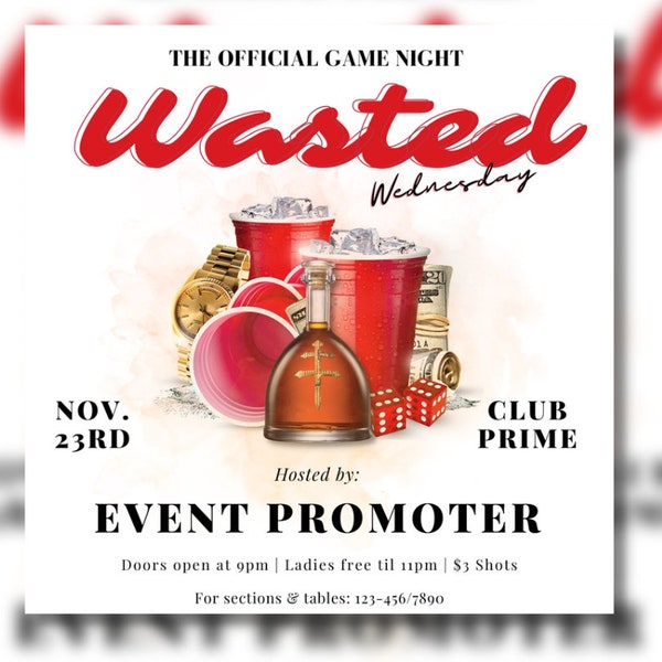 Twerking Party Flyer - Etsy