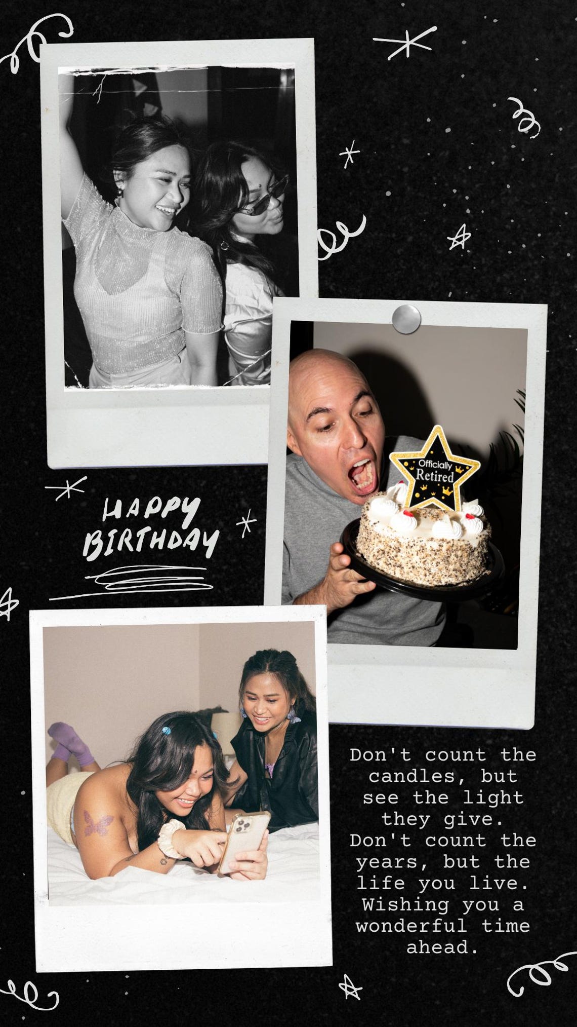 Birthday Shoutout Template for Instagram Story - Etsy