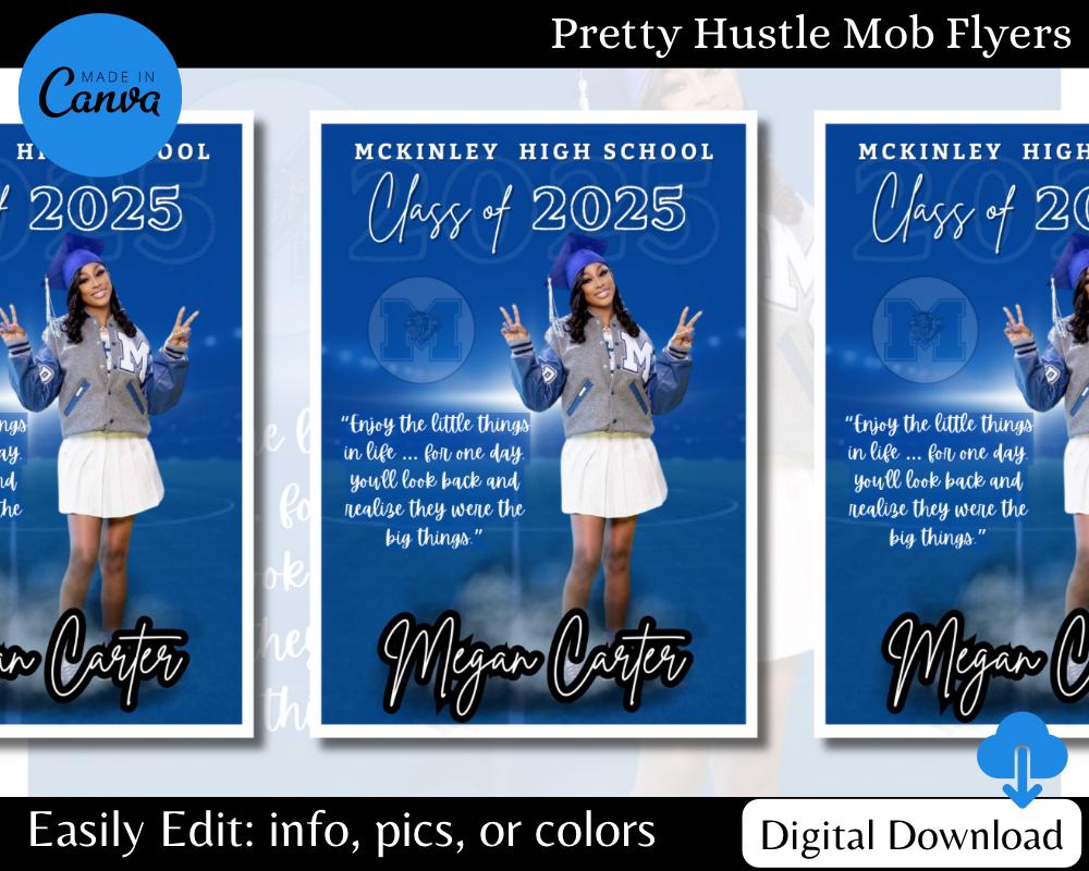 Senior Spotlight Template | Graduation Template - Etsy