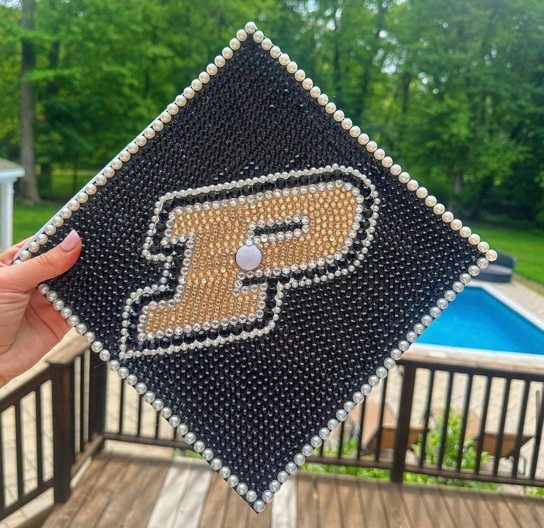 Bedazzled Graduation Cap - Etsy