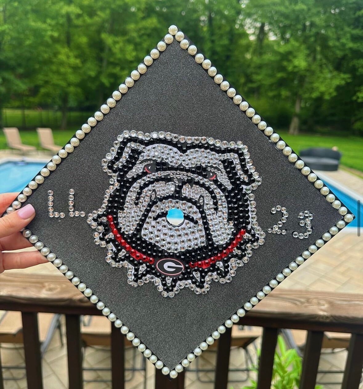 Bedazzled Graduation Cap - Etsy