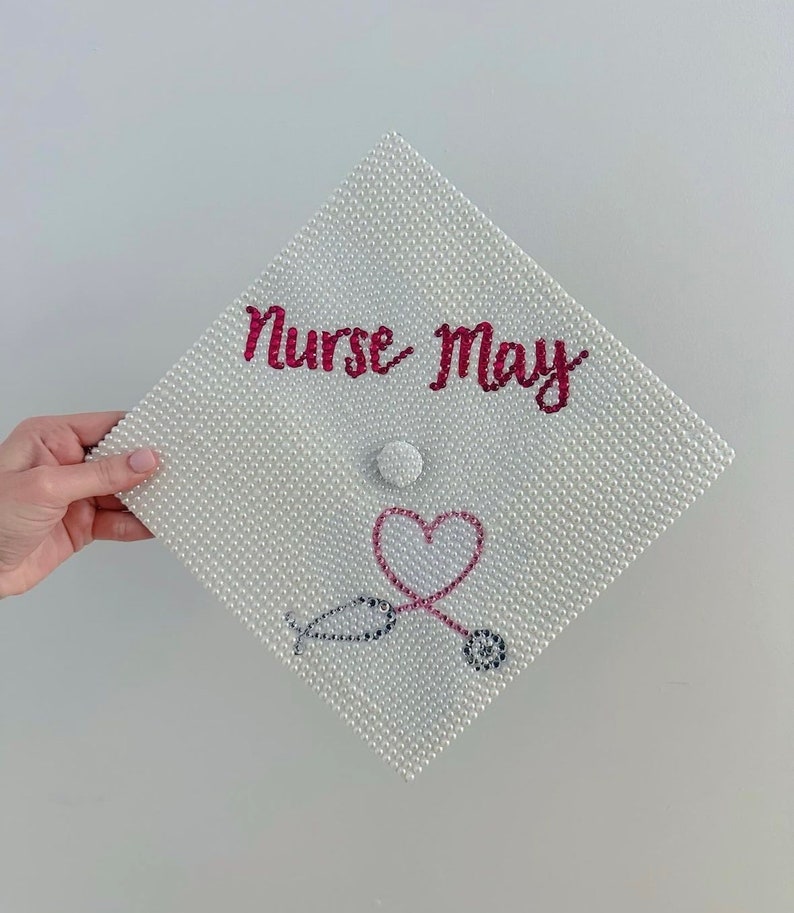 Bedazzled Graduation Cap - Etsy