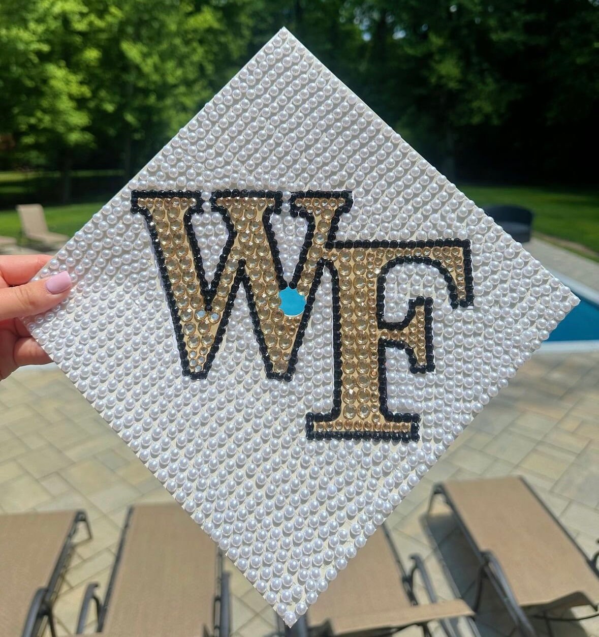 Bedazzled Graduation Cap - Etsy
