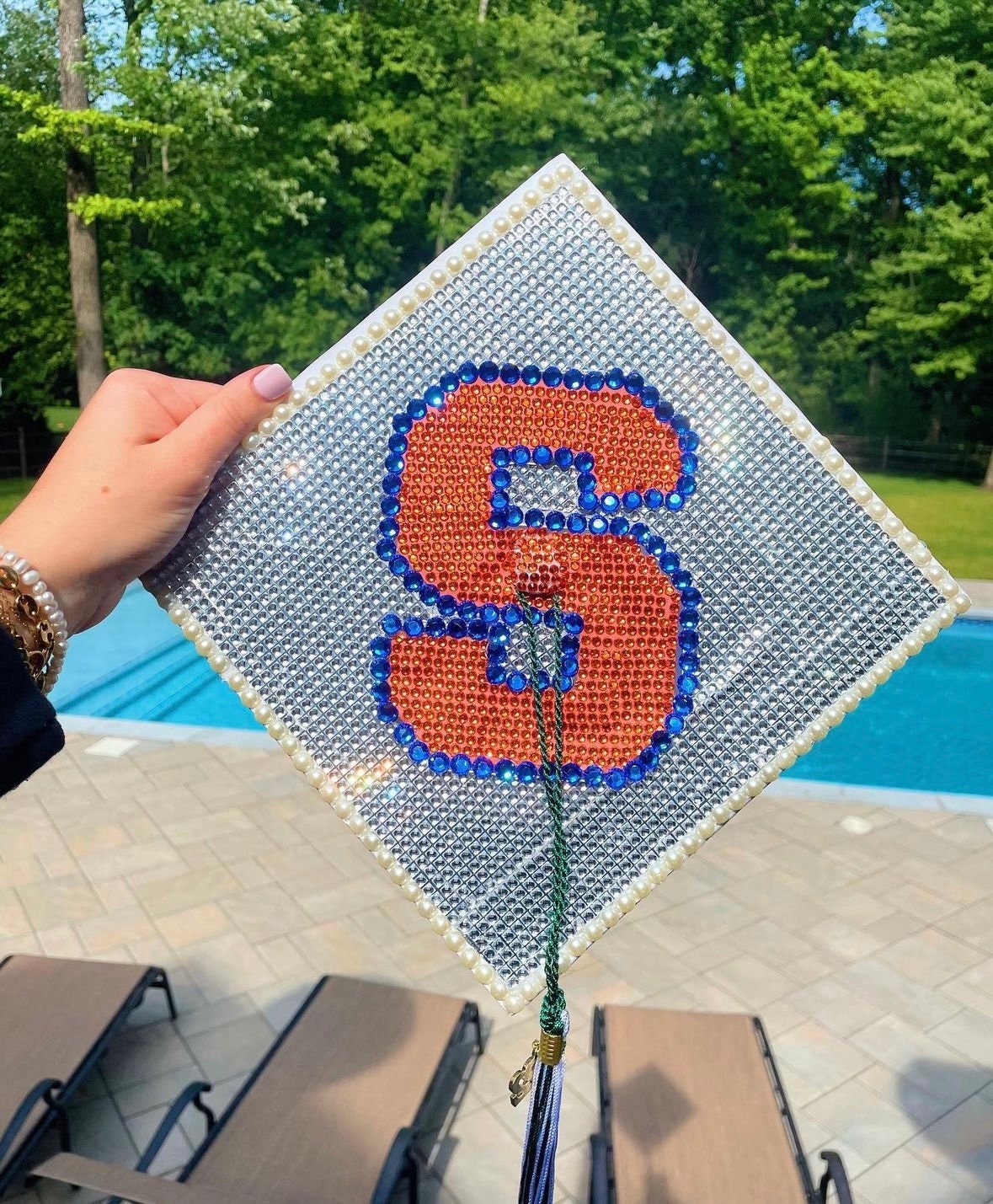 Bedazzled Graduation Cap - Etsy