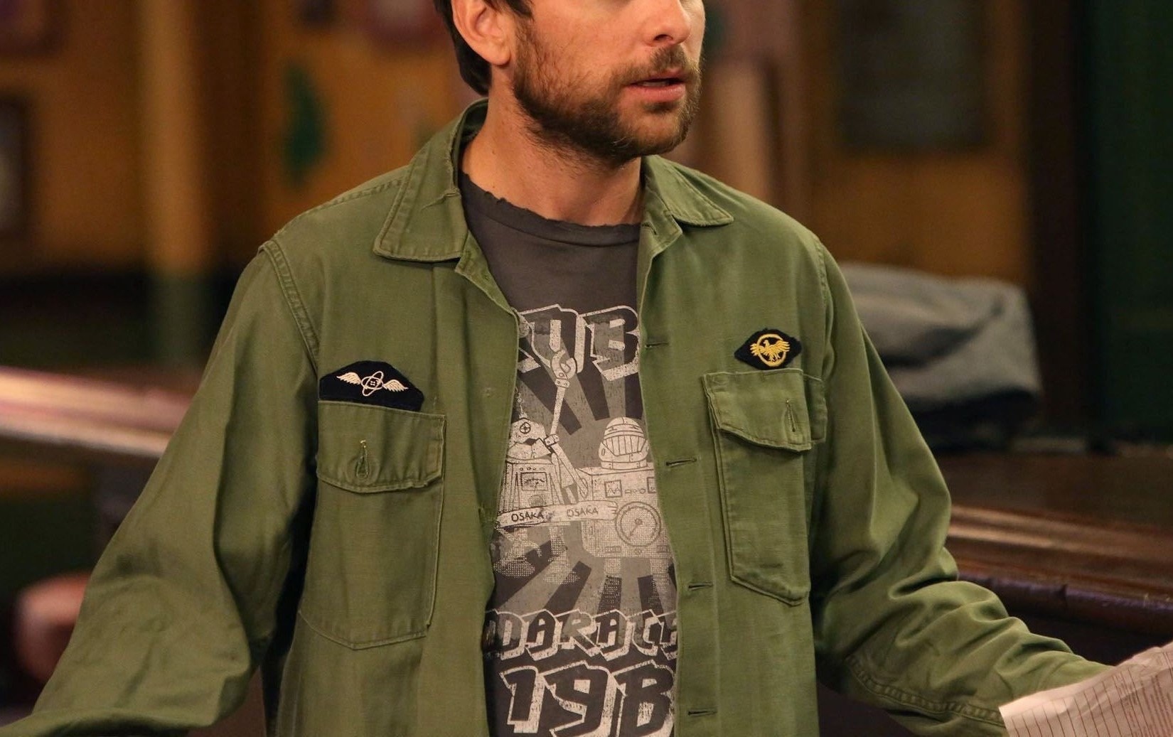 Its Always Sunny in Philadelphia Charlie Army Shirt Patch - Etsy