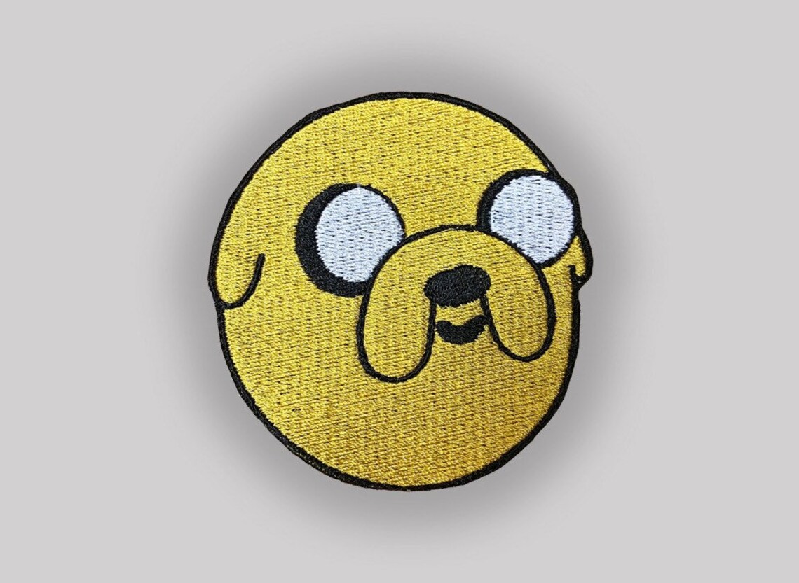 Jake the Dog Adventure Time Iron on Patch - Etsy