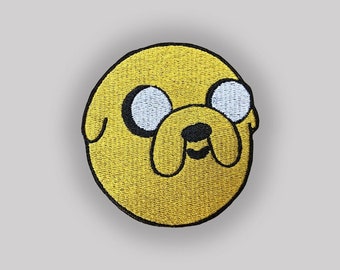 Jake the Dog in a Pocket Adventure Time Iron on Patch - Etsy