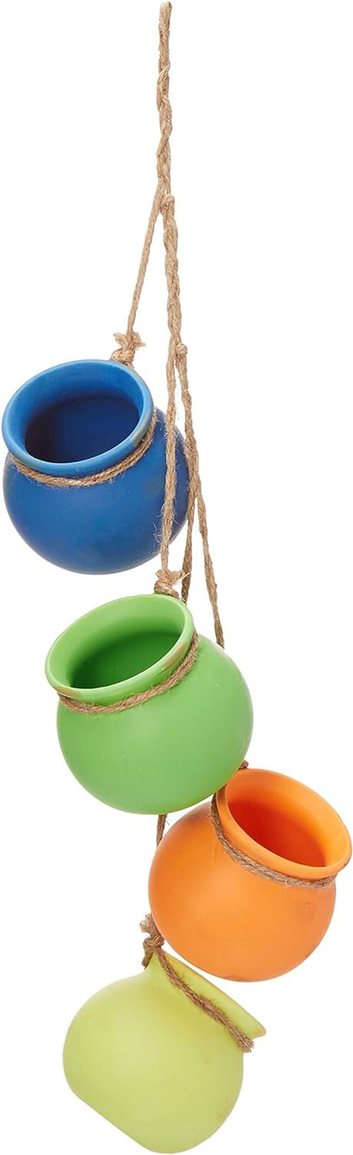 Fiesta Dangling Pots - Etsy