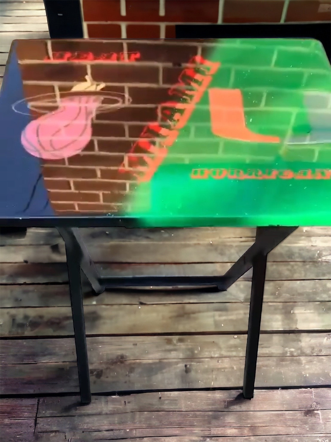 Tailgating, Custom Tray Table, Custom Table, Gifts for Him ...