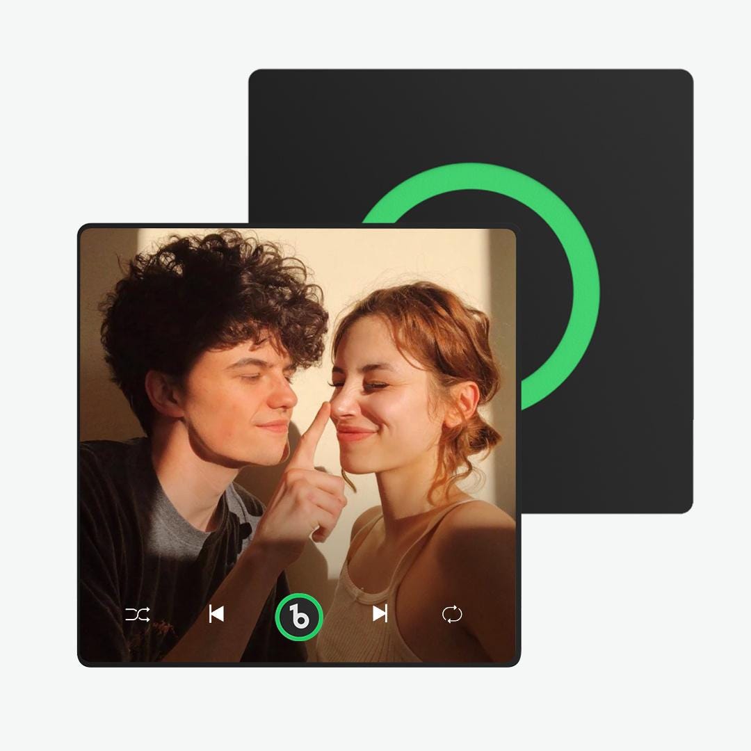 Personalized Song Magnet New Upgrade Custom Music and Photo Fridge ...