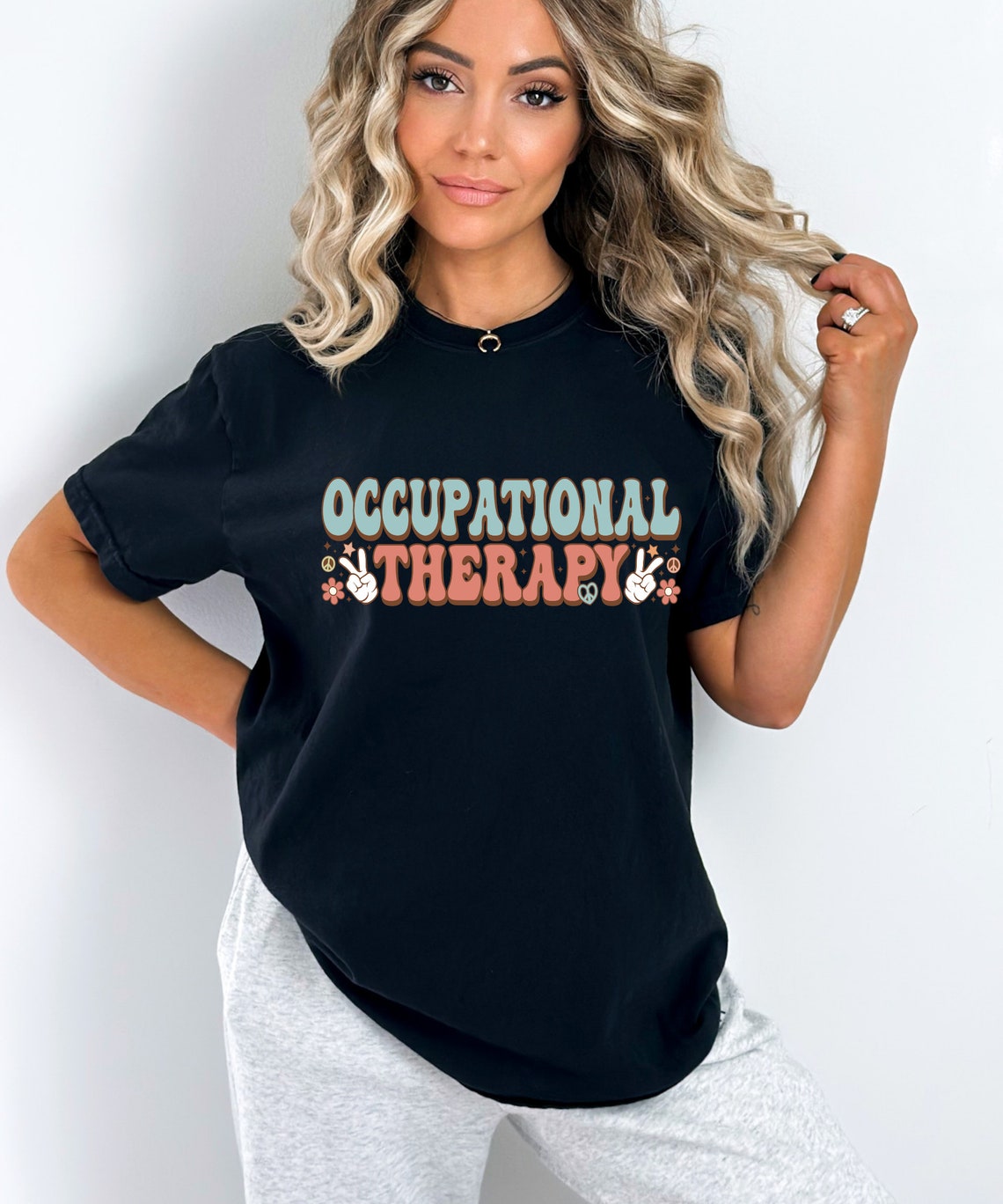 Ot Gift Occupational Therapy Comfort Colrs Tshirt Occupational ...